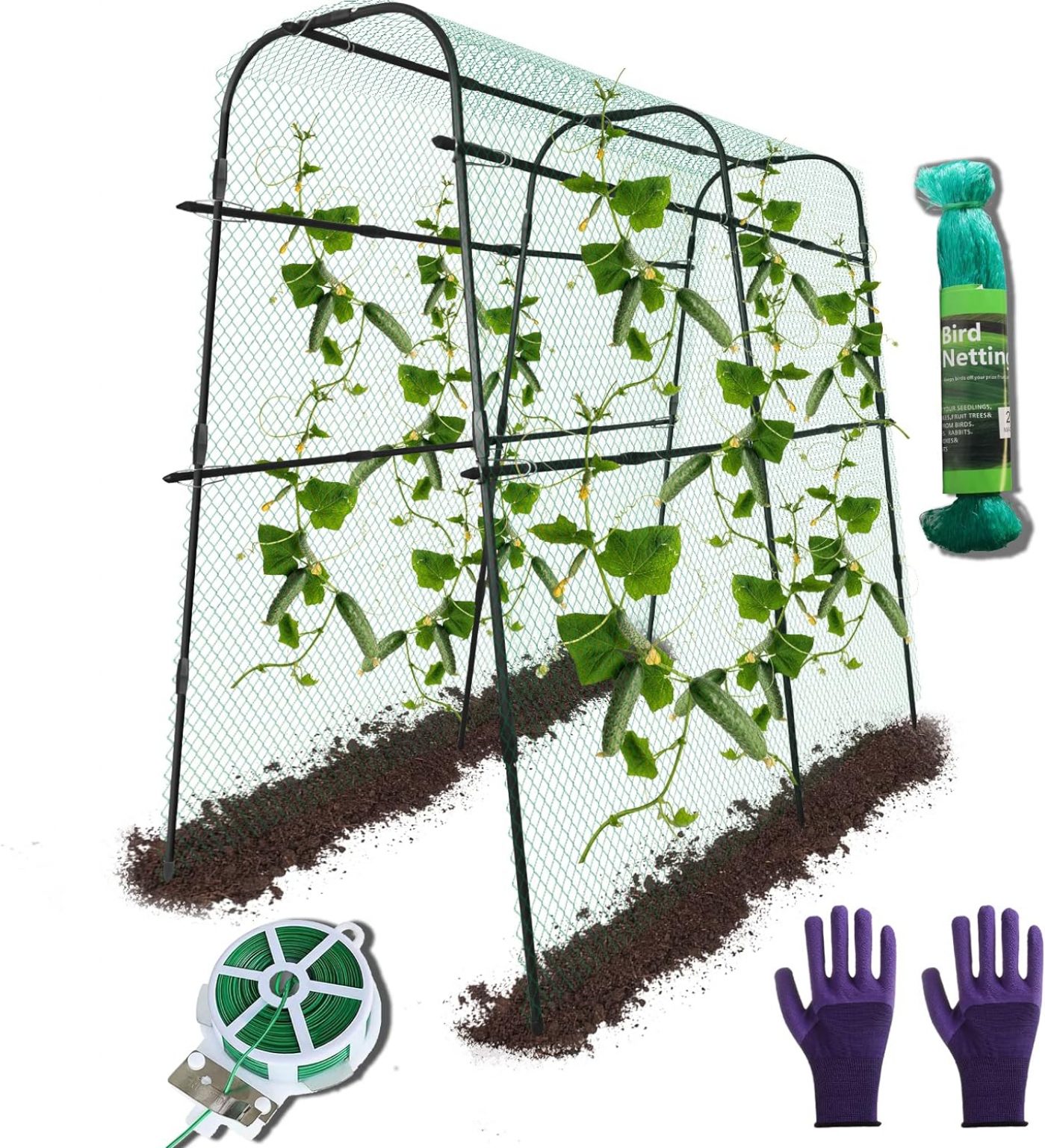 The Ultimate Garden Arch Trellis for Climbing Plants - Winter Britt ...
