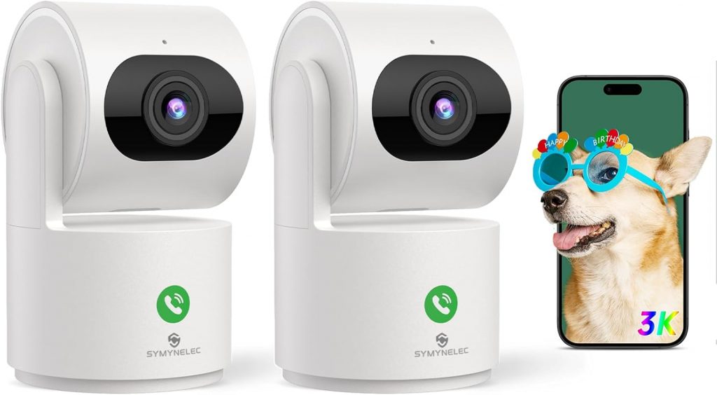 SYMYNELEC 3K 5MP Indoor Security Camera Review - Winter Britt ...