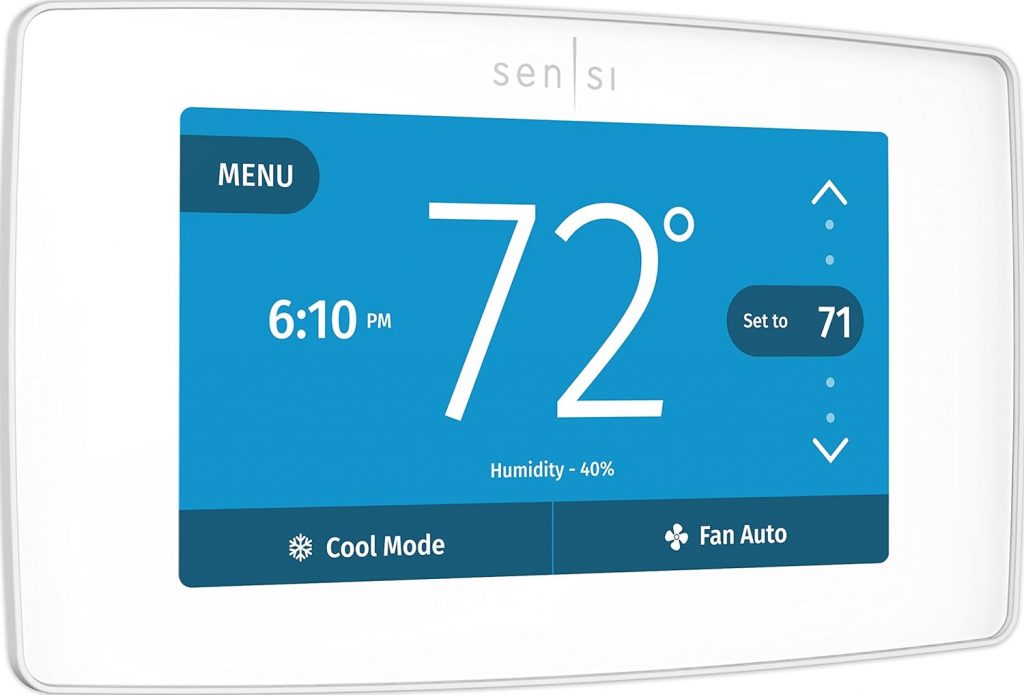 Discover the EMERSON Sensi Touch Wi-Fi Smart Thermostat - Winter Britt - Shifting Perception ...